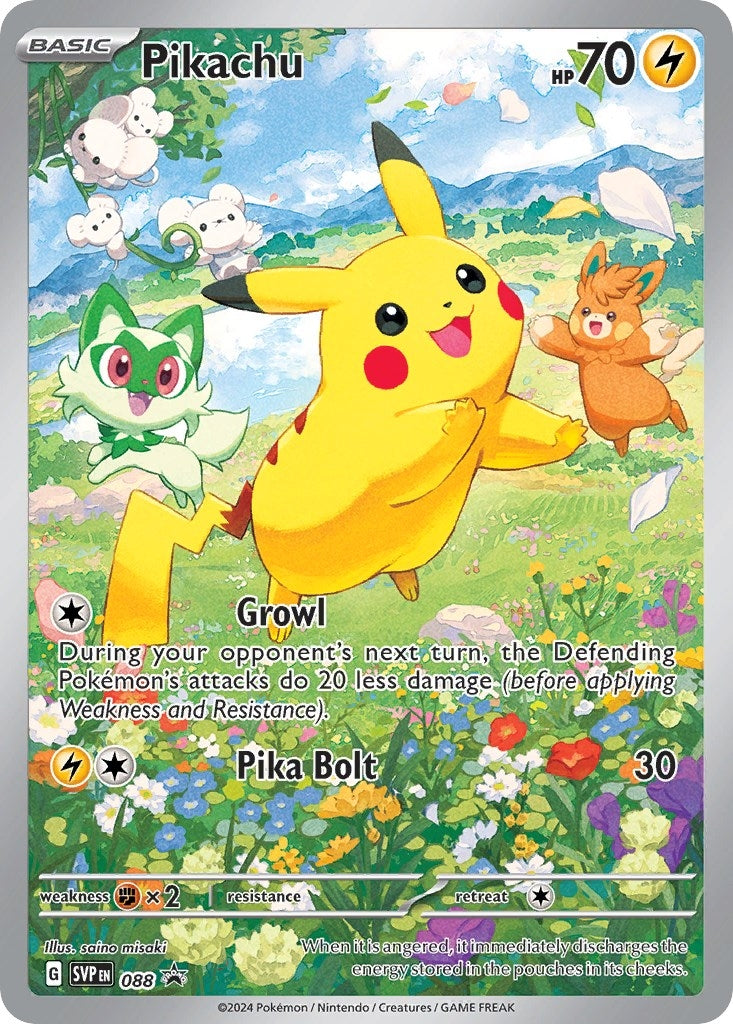 Pikachu - 088 (088) (SVP) – Poke Gems MTL