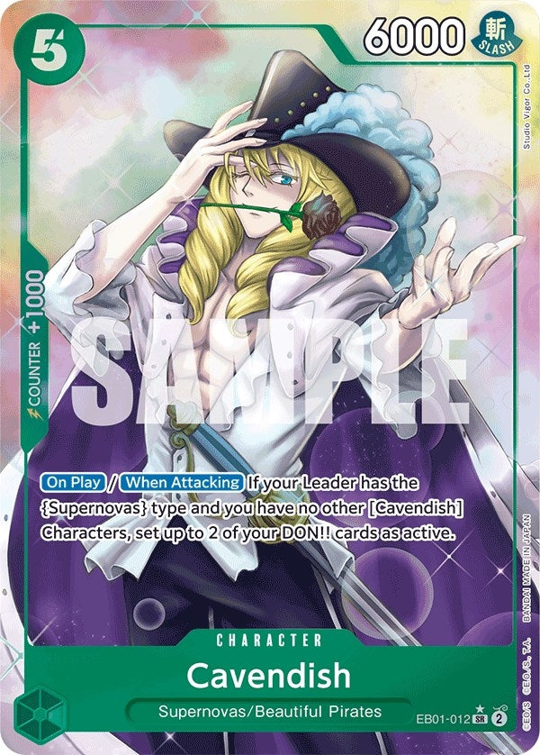 Cavendish (Alternate Art) (EB01-012) (EB-01) – Poke Gems MTL