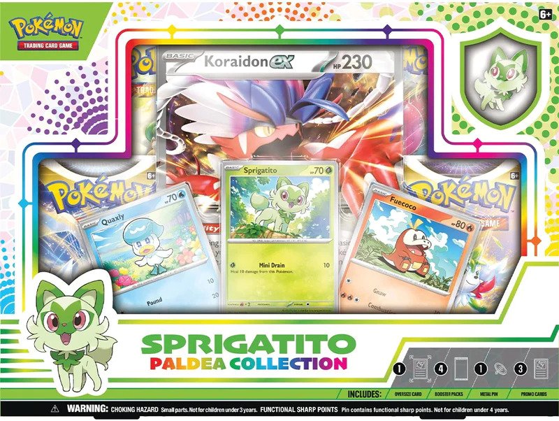 Sprigatito Paldea Collection Box – Poke Gems MTL
