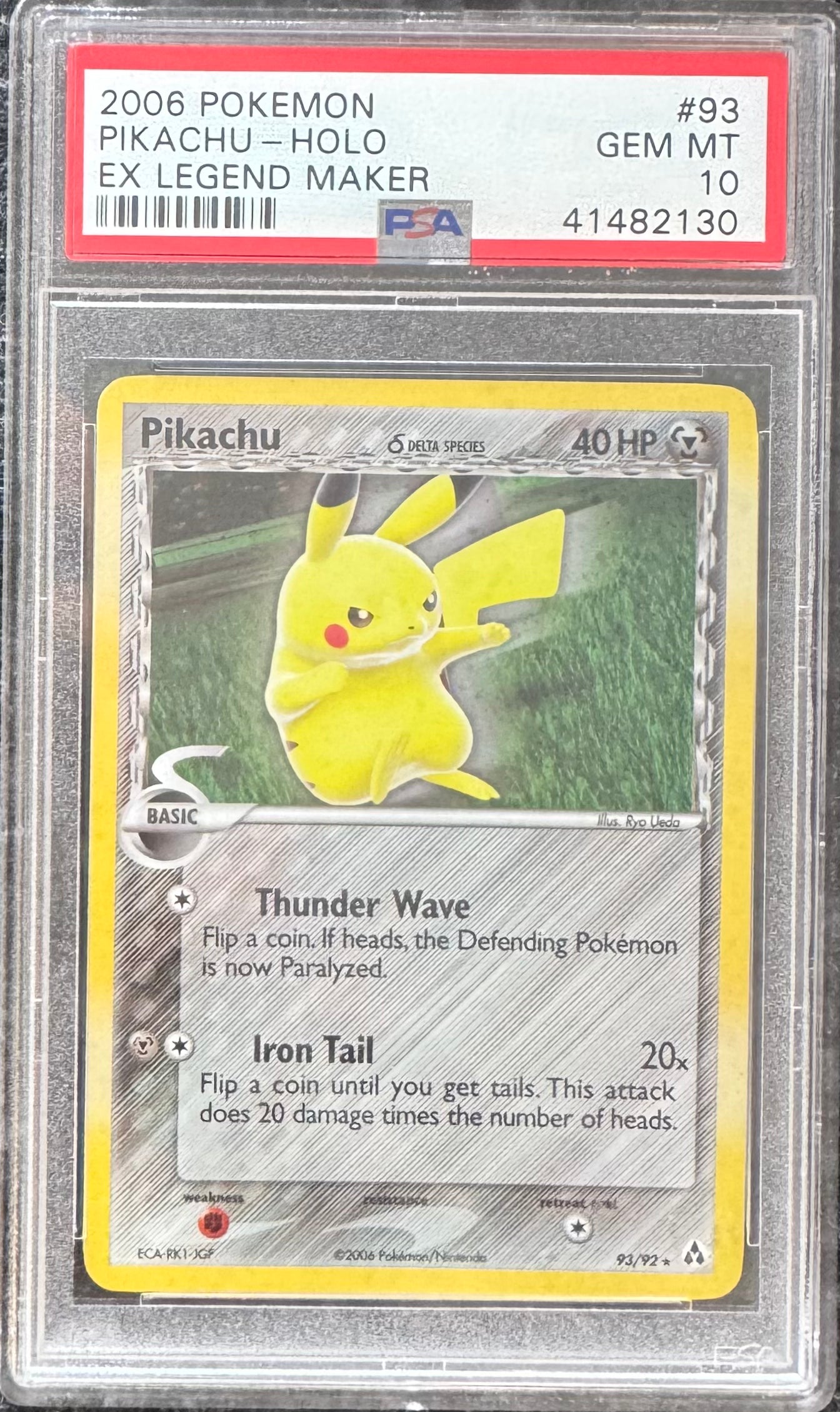 Pikachu Holo PSA 10 – Poke Gems MTL