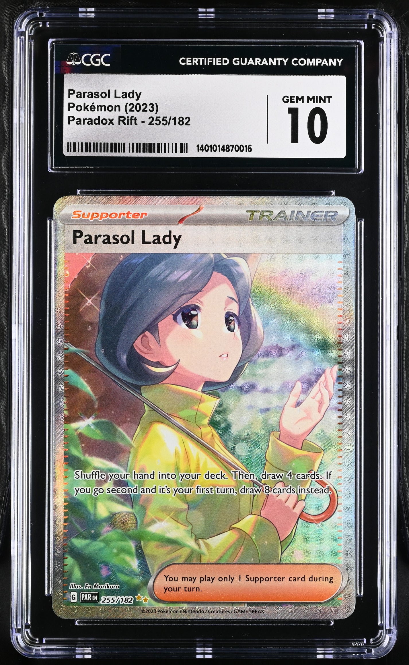 Parasol Lady CGC 10 – Poke Gems MTL