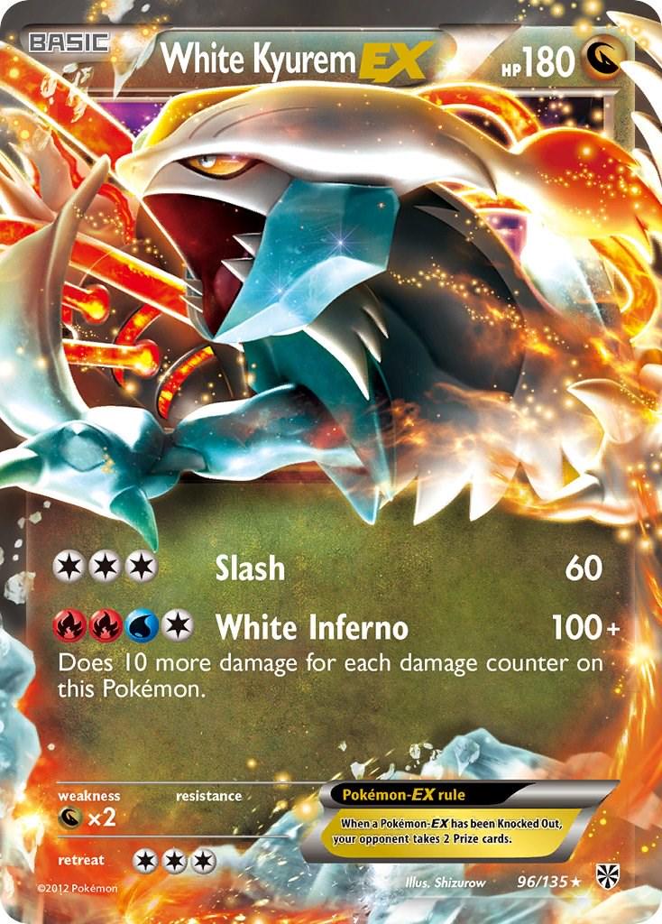 White Kyurem EX 96/135 - NM – Poke Gems MTL
